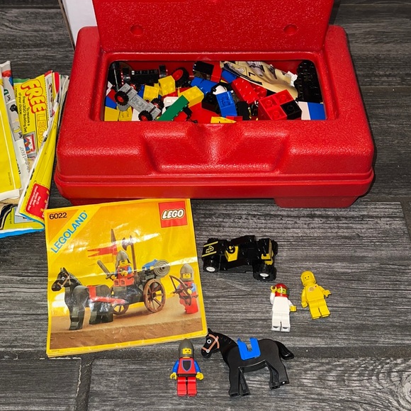 Lego | Toys | Vintage 98s Small Lego Lot Of Mini Figures 80s Horse Nasa ...